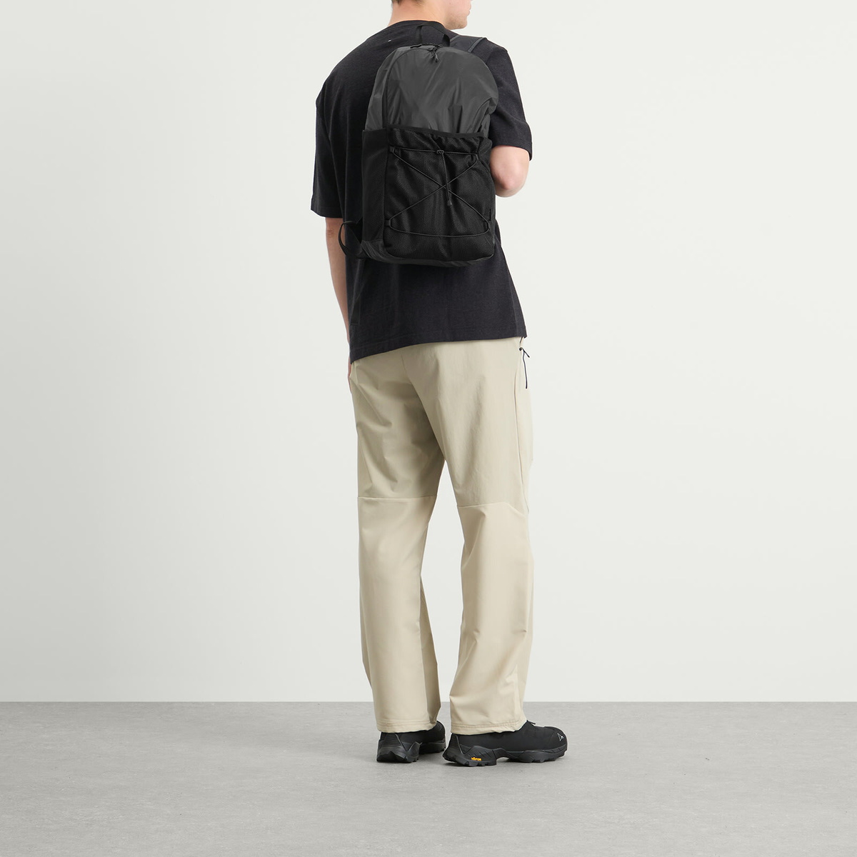 Snow Peak Men's Packable Backpack in Black Snow Peak