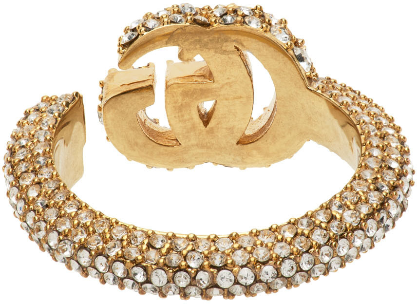 Gucci Gold Double G Key Ring Gucci