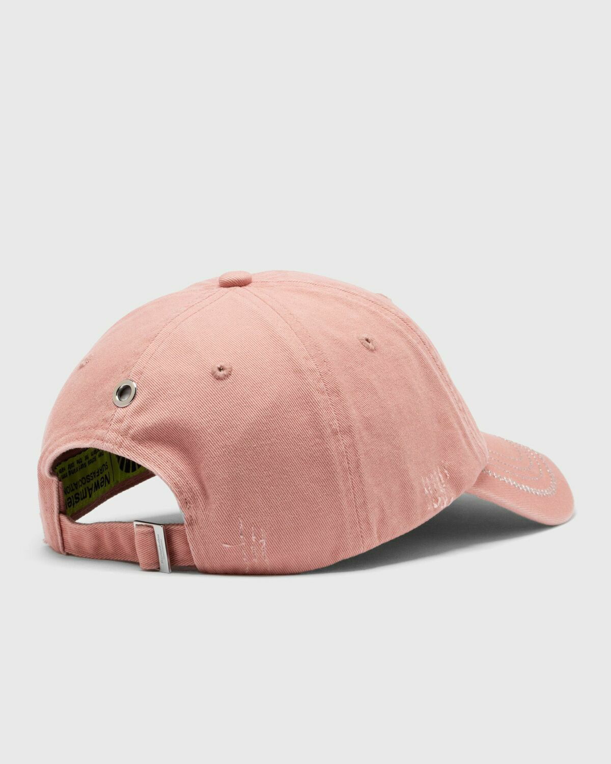 New Amsterdam Distressed Logo Cap Cameo Brown Logo Grey - Mens - Caps ...