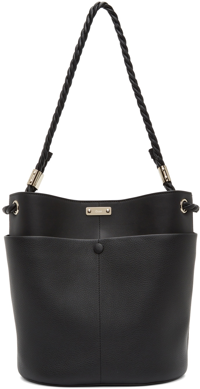 Chloé Black Key Bucket Shoulder Bag Chloe