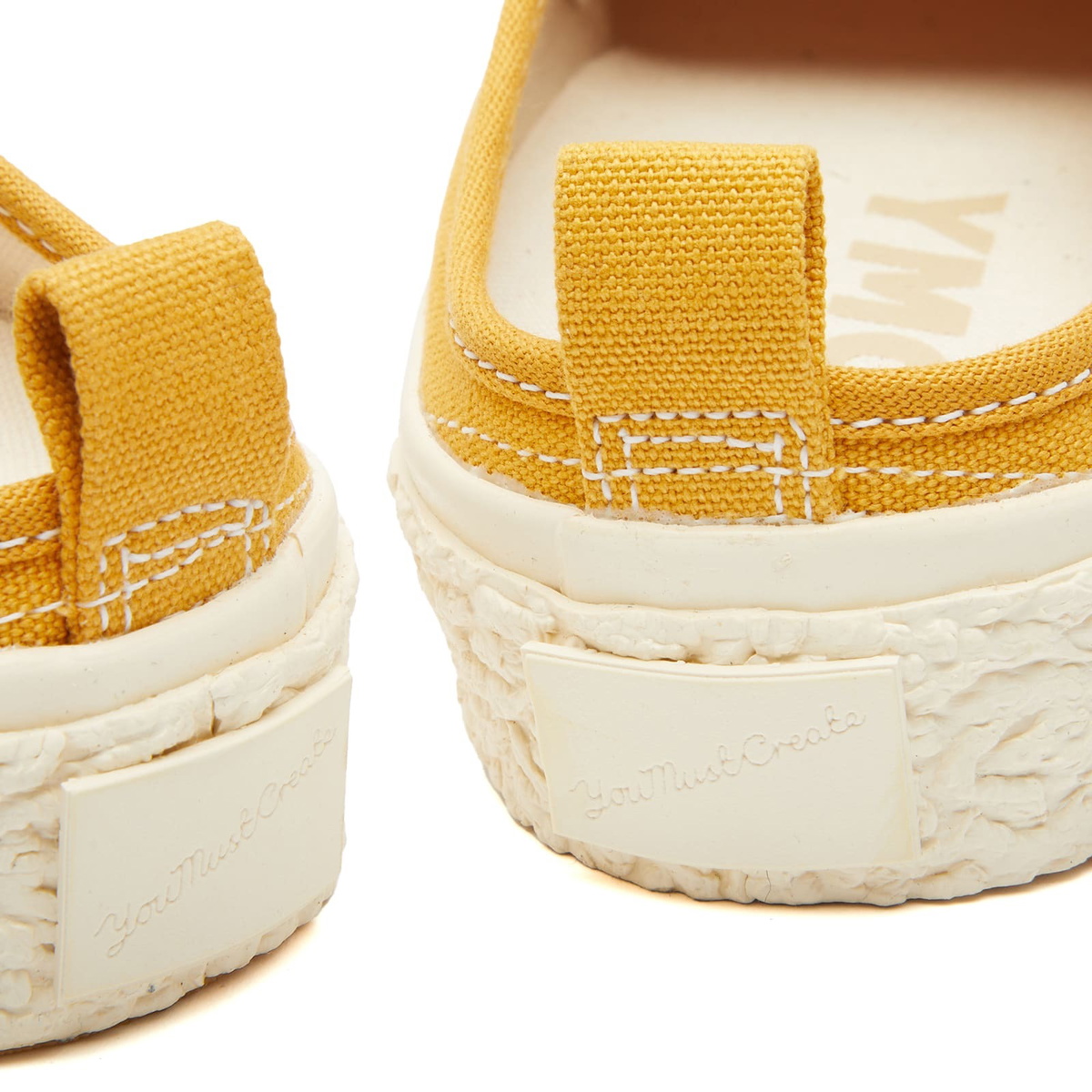 YMC Women's Mule Sneakers in Yellow YMC