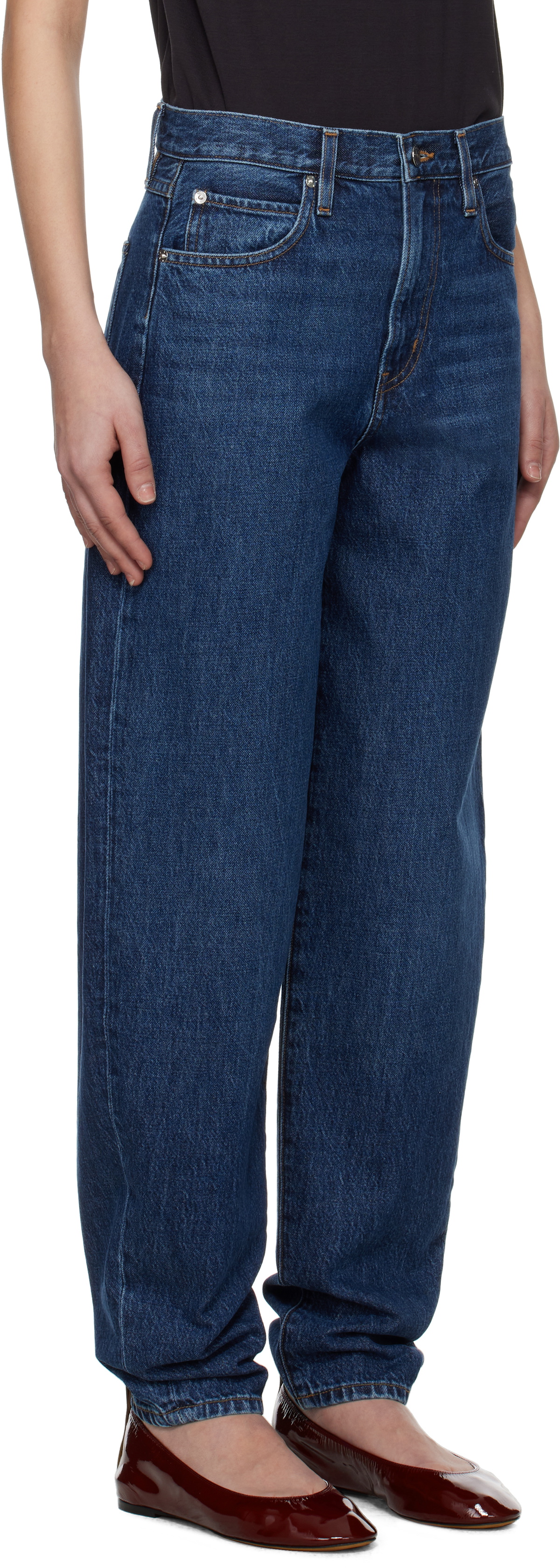 FRAME Blue 'The Narrow' Jeans Frame Denim