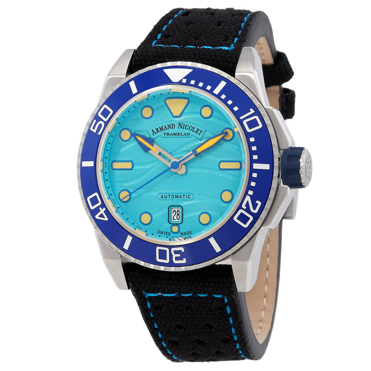 Armand Nicolet JSH Automatic Mens Watch A480PGU-TF-P0668NZ8 Armand Nicolet