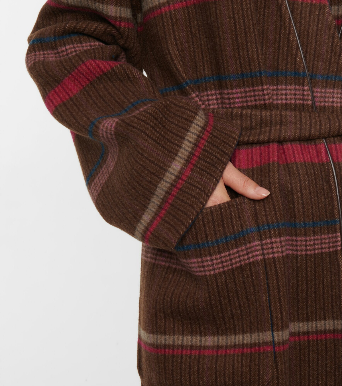 Loro Piana - Alasin reversible checked cashmere coat Loro Piana