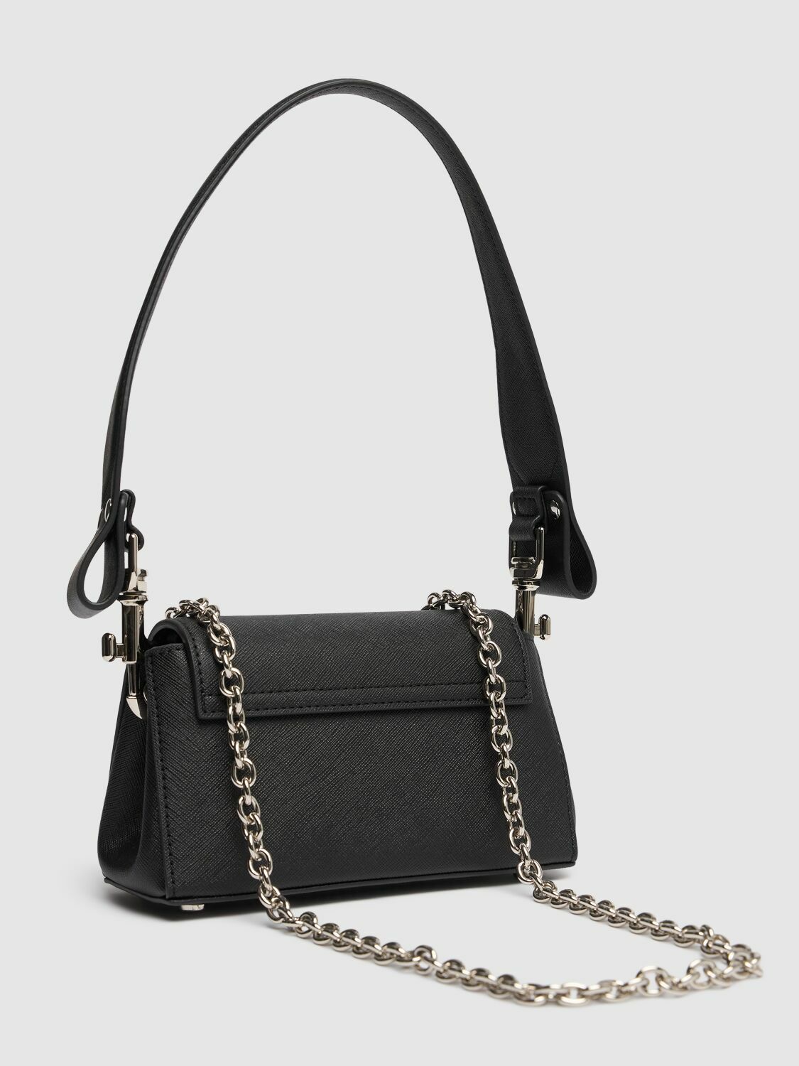 VIVIENNE WESTWOOD Small Hazel Saffiano Plain Shoulder Bag Vivienne Westwood