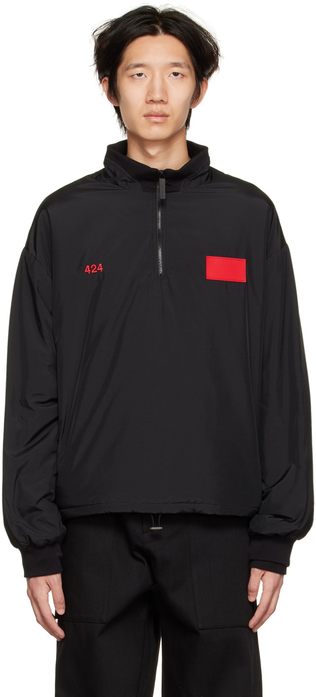 424 Black Lightweight Jacket 424