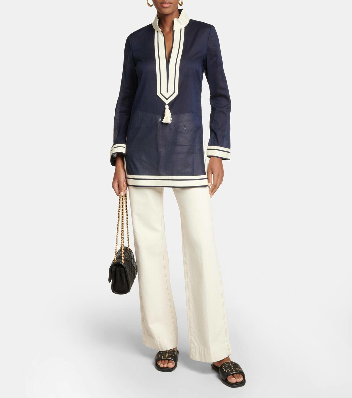 Tory Burch Cotton tunic Tory Burch