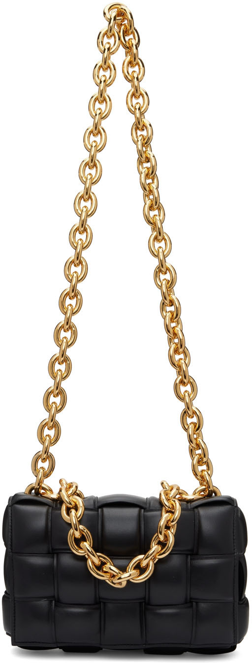 Bottega Veneta Black Padded Chain Cassette Bag Bottega Veneta