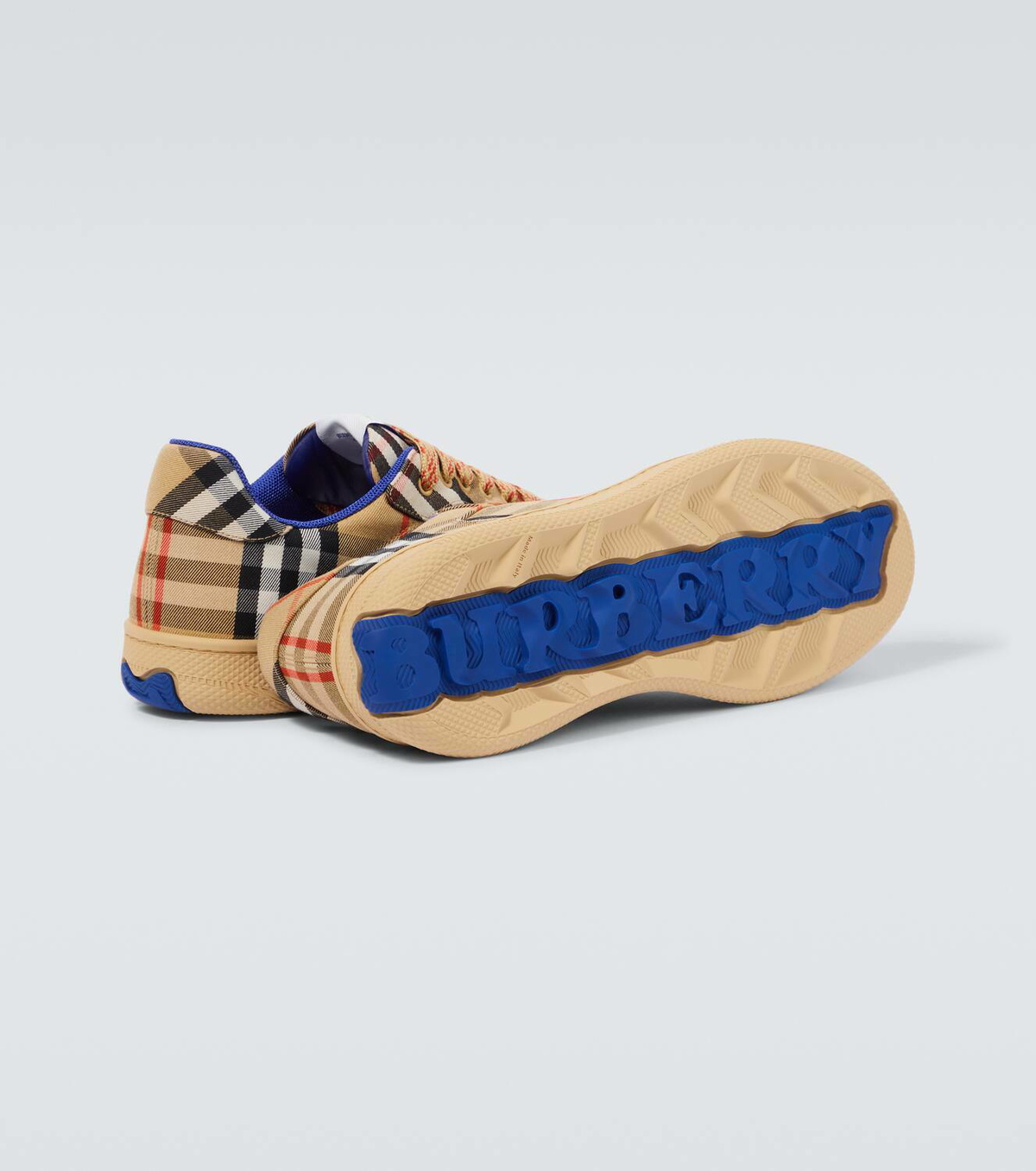 Burberry Burberry Check canvas sneakers Burberry