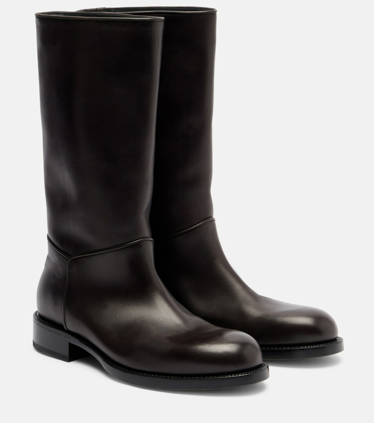 The Row Nobilis Riding leather knee-high boots The Row