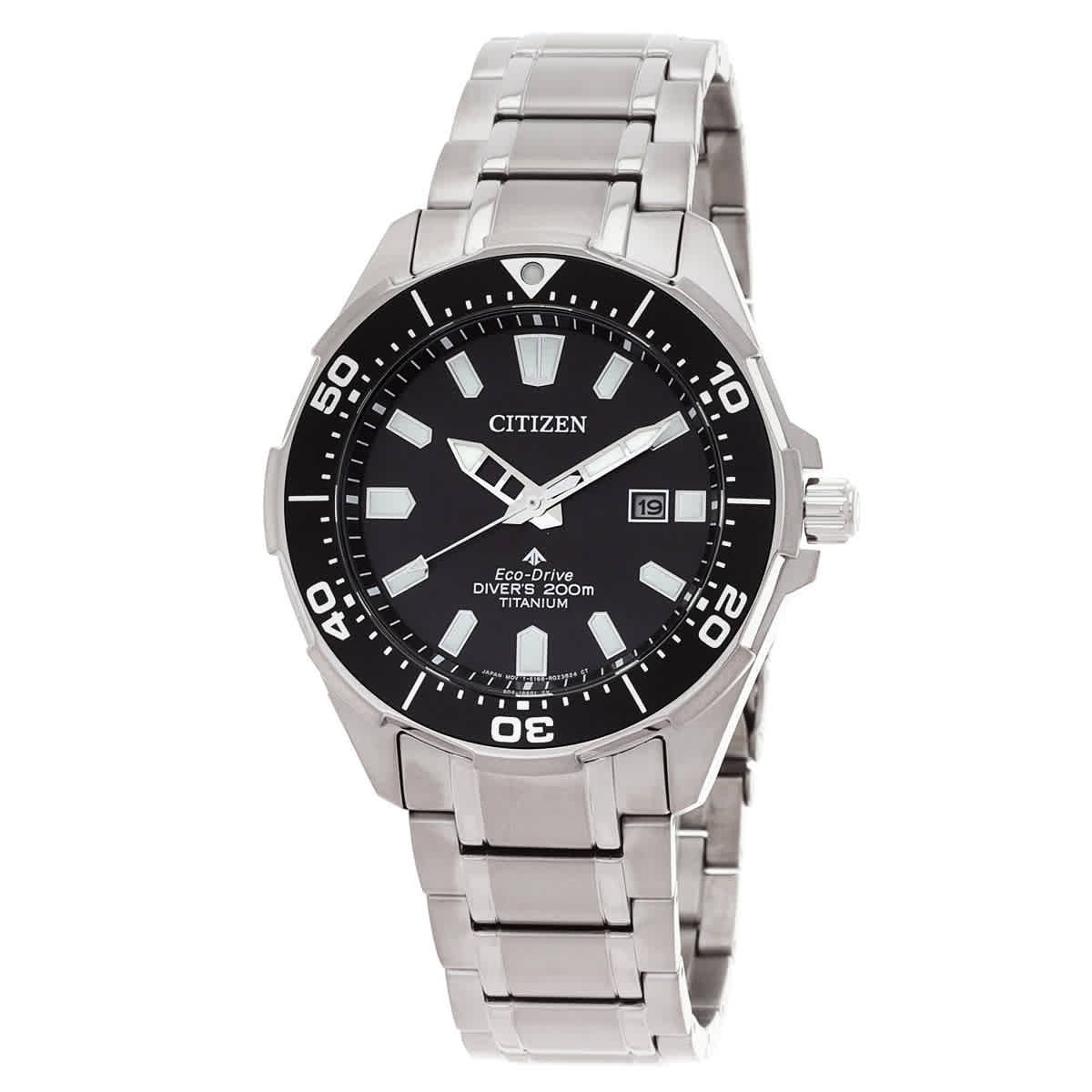 Citizen Promaster Eco-Drive Black Dial Mens Watch BN0200-81E Citizen