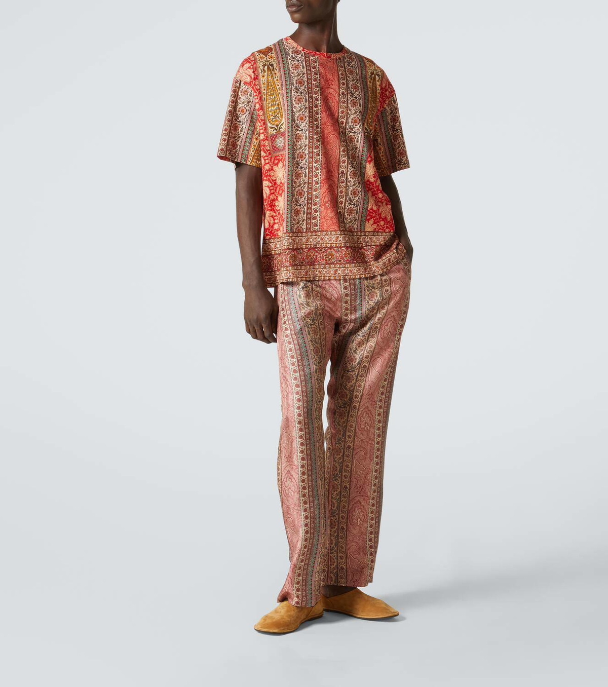 Etro Soho printed cotton bowling shirt Etro