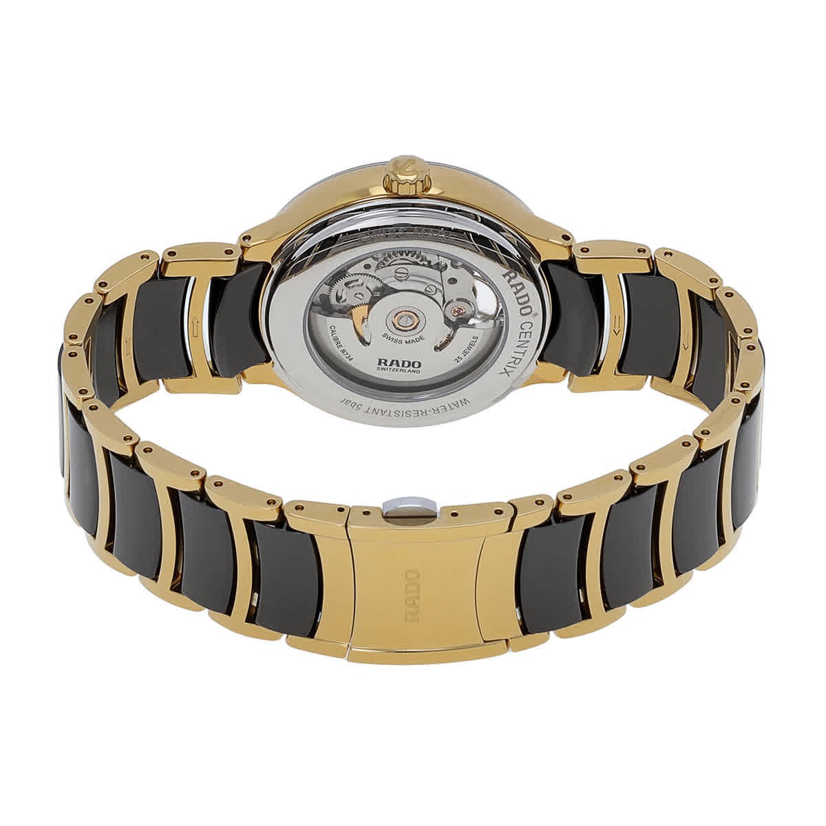 Rado Centrix Automatic Green Dial Two-Tone Unisex Watch R30008302 Rado