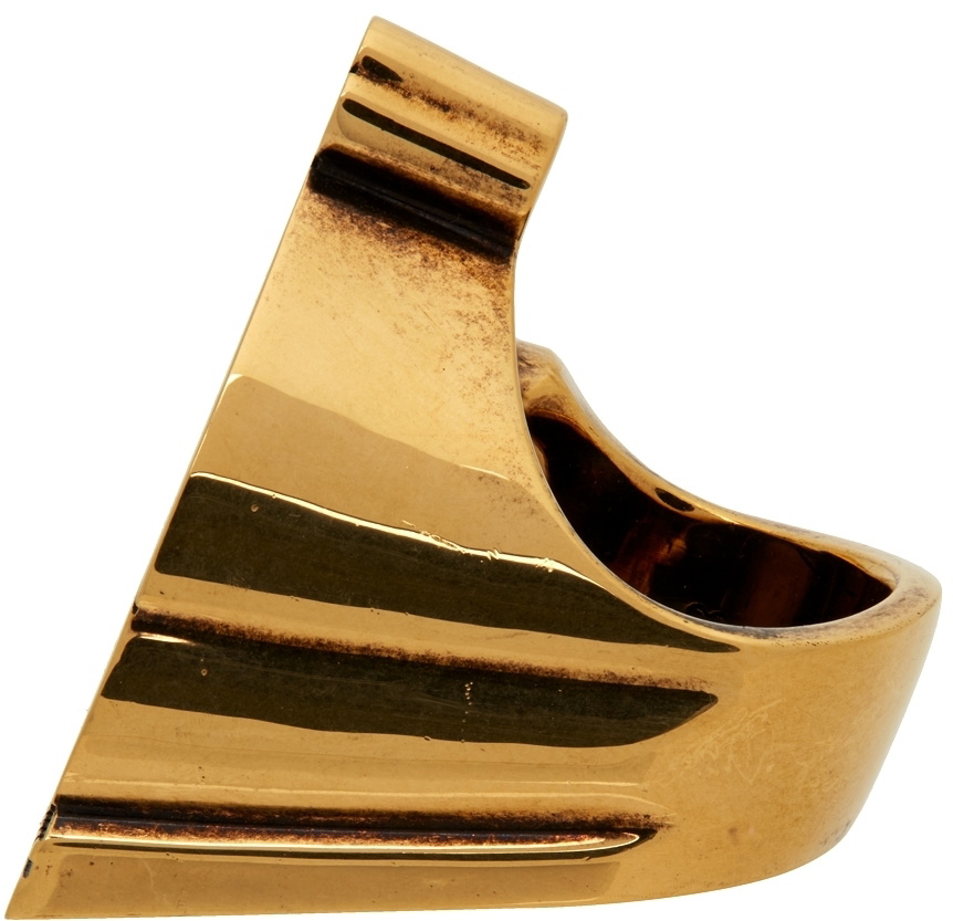 Lanvin Gold Mother & Daughter Ring Lanvin