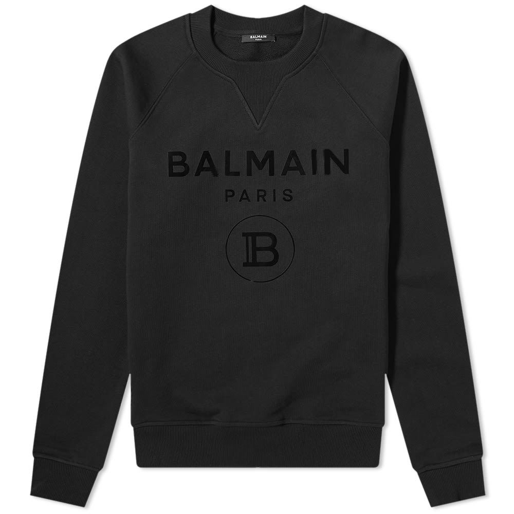 Balmain College Logo Crew Sweat Balmain