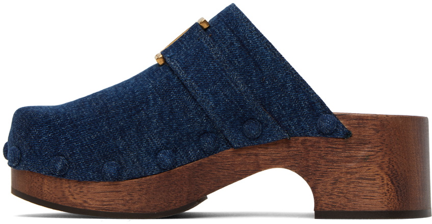 Chloé Blue Marcie Clogs Chloe