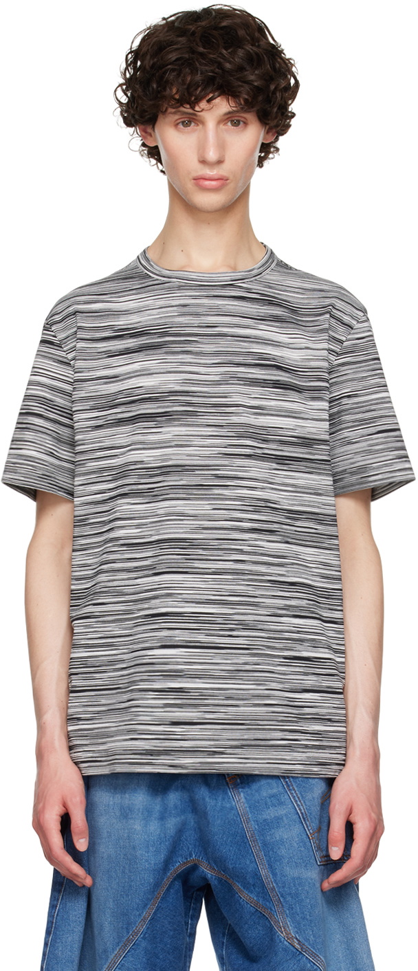 Missoni Black Slub T-Shirt Missoni