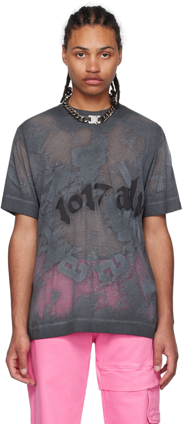 1017 ALYX 9SM Gray Translucent T-Shirt 1017 ALYX 9SM