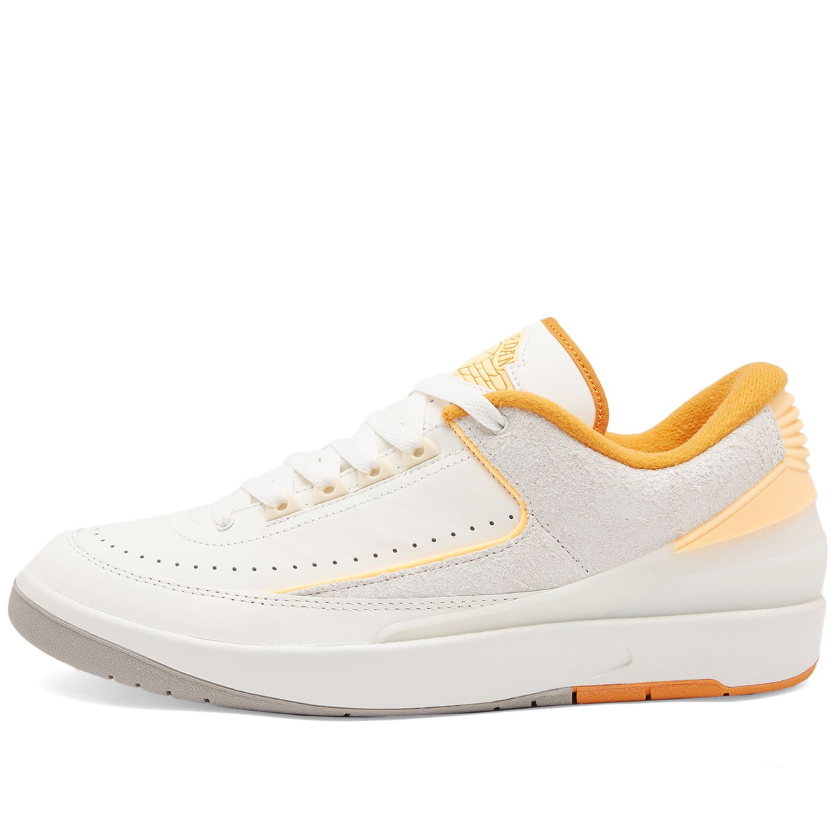 Nike Men's Air Jordan 2 Retro Low Sneakers in Sail/Melon Tint Nike