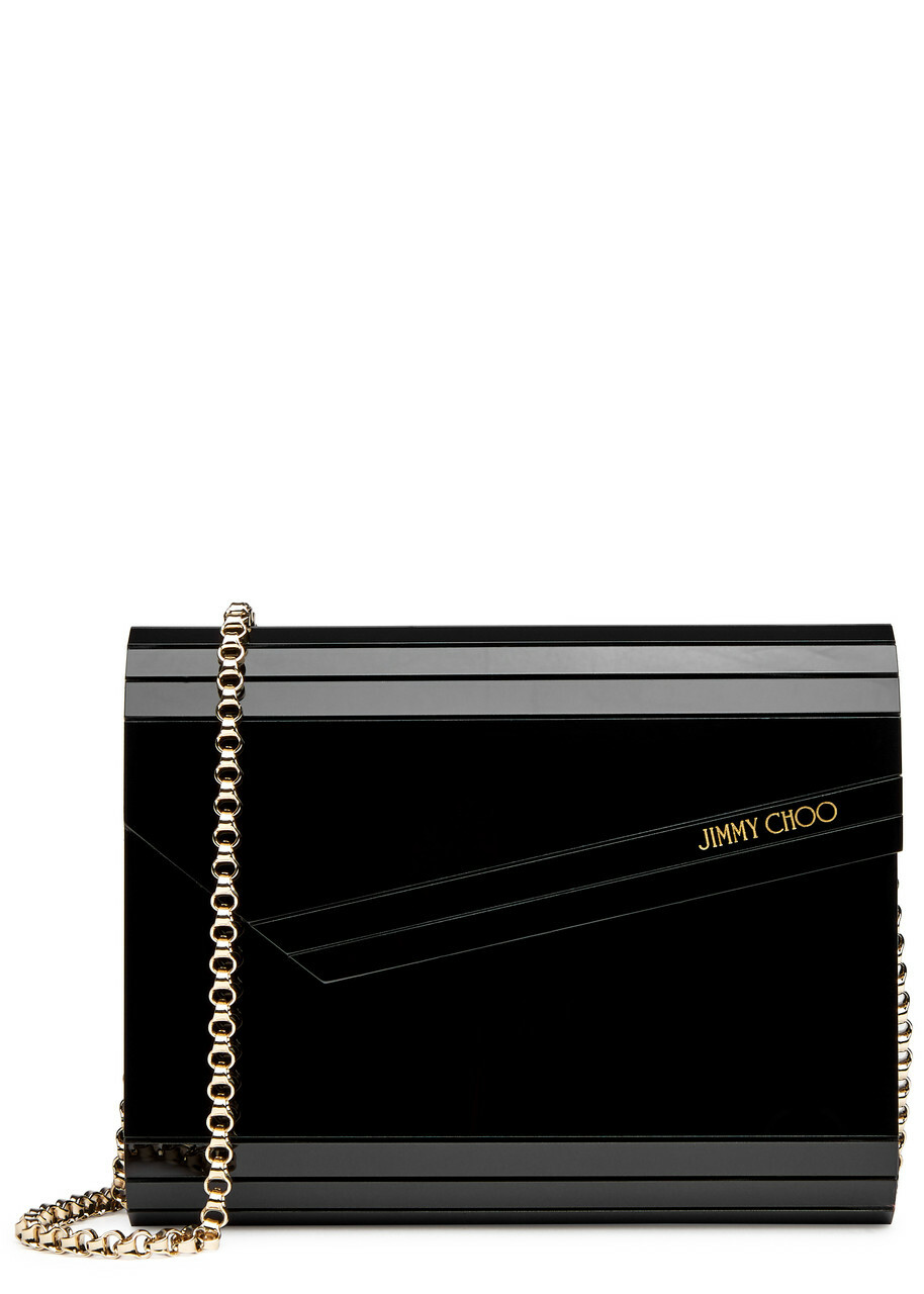 Jimmy Choo Candy Acrylic Clutch - Black - One Size Jimmy Choo