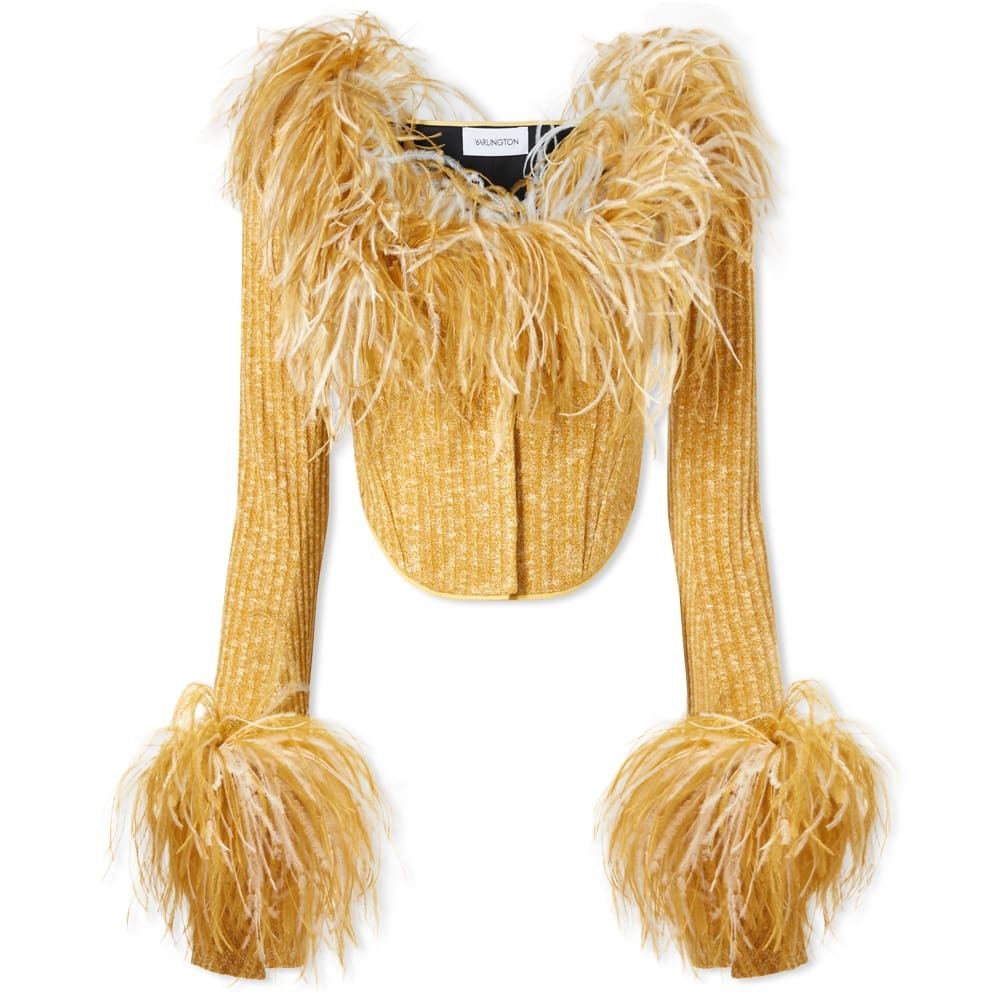 16Arlington Onoko Feather Corset Top 16Arlington