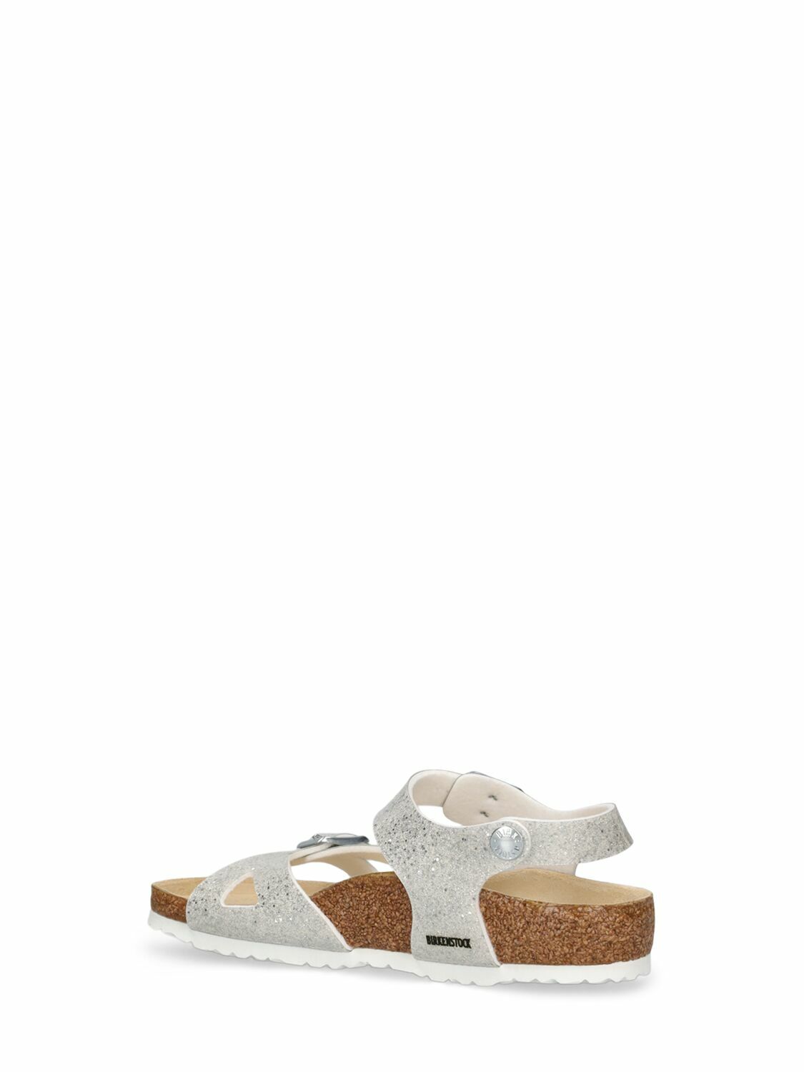 BIRKENSTOCK Glittered Rio Faux Leather Sandals Birkenstock