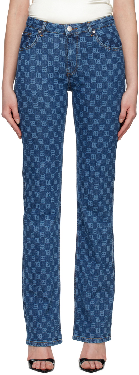MISBHV Blue Monogram Jeans MISBHV