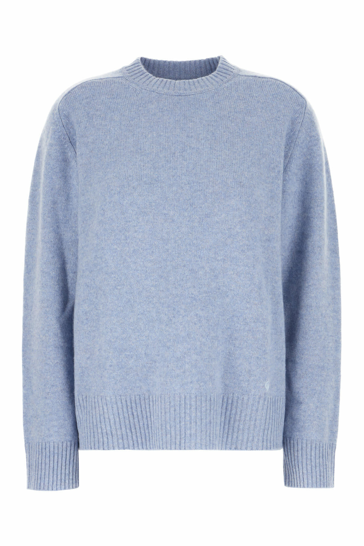 Loulou Studio Powder Blue Cashmere Baltra Sweater Loulou Studio