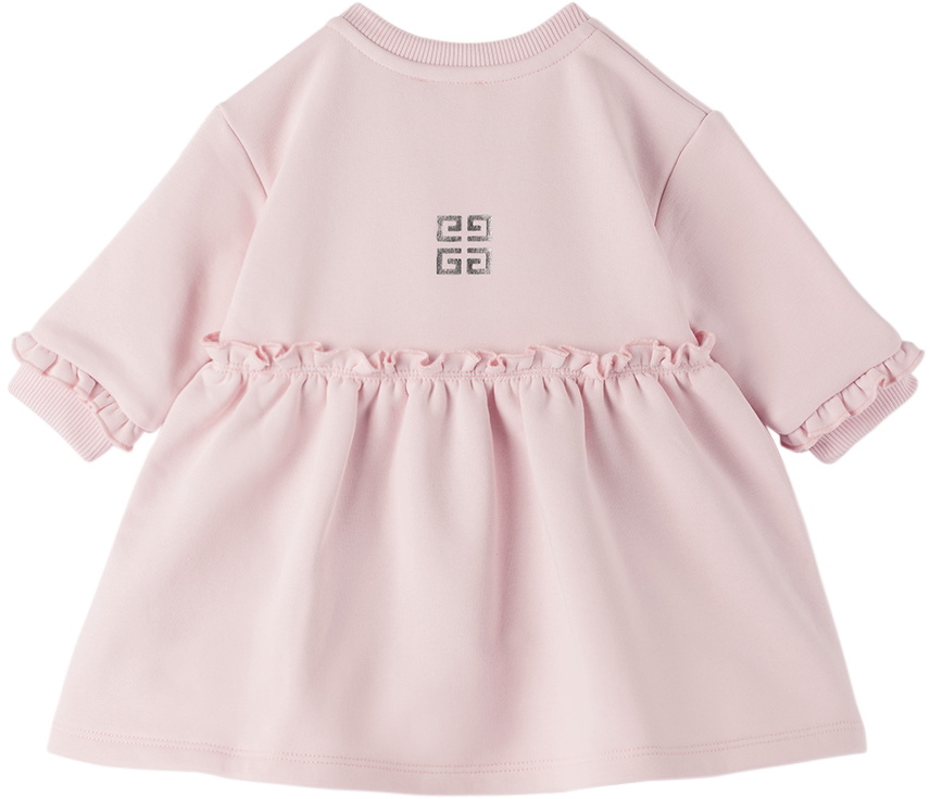 Givenchy Baby Pink Logo Printed Dress Givenchy