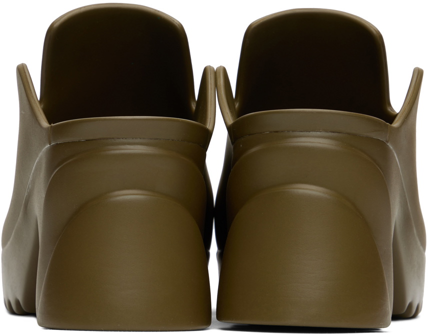 Bottega Veneta Brown Flash Clogs Bottega Veneta