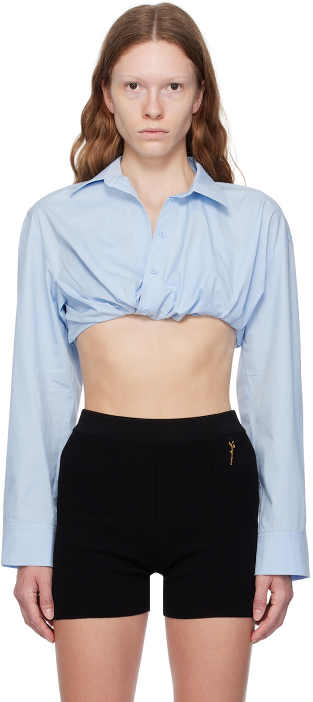 Jacquemus Blue Le Chouchou 'La Chemise Bahia Courte' Shirt Jacquemus