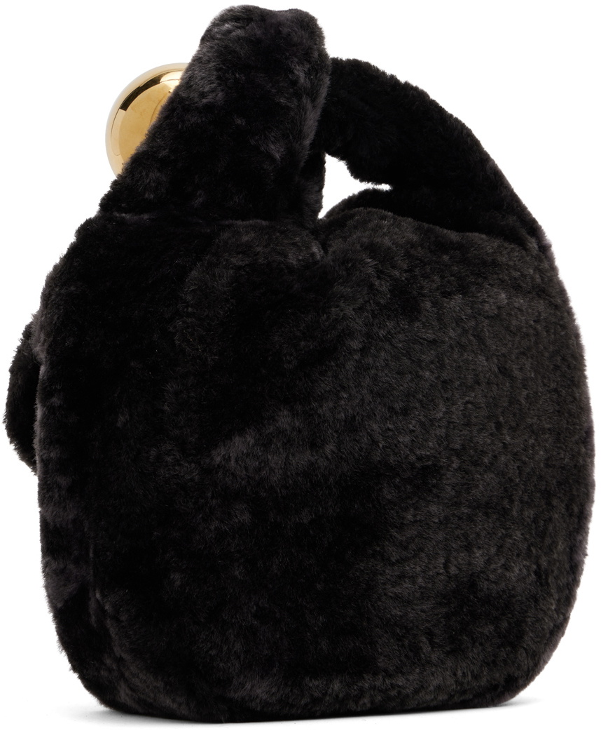 Jil Sander Black Small Sphere Pouch Jil Sander