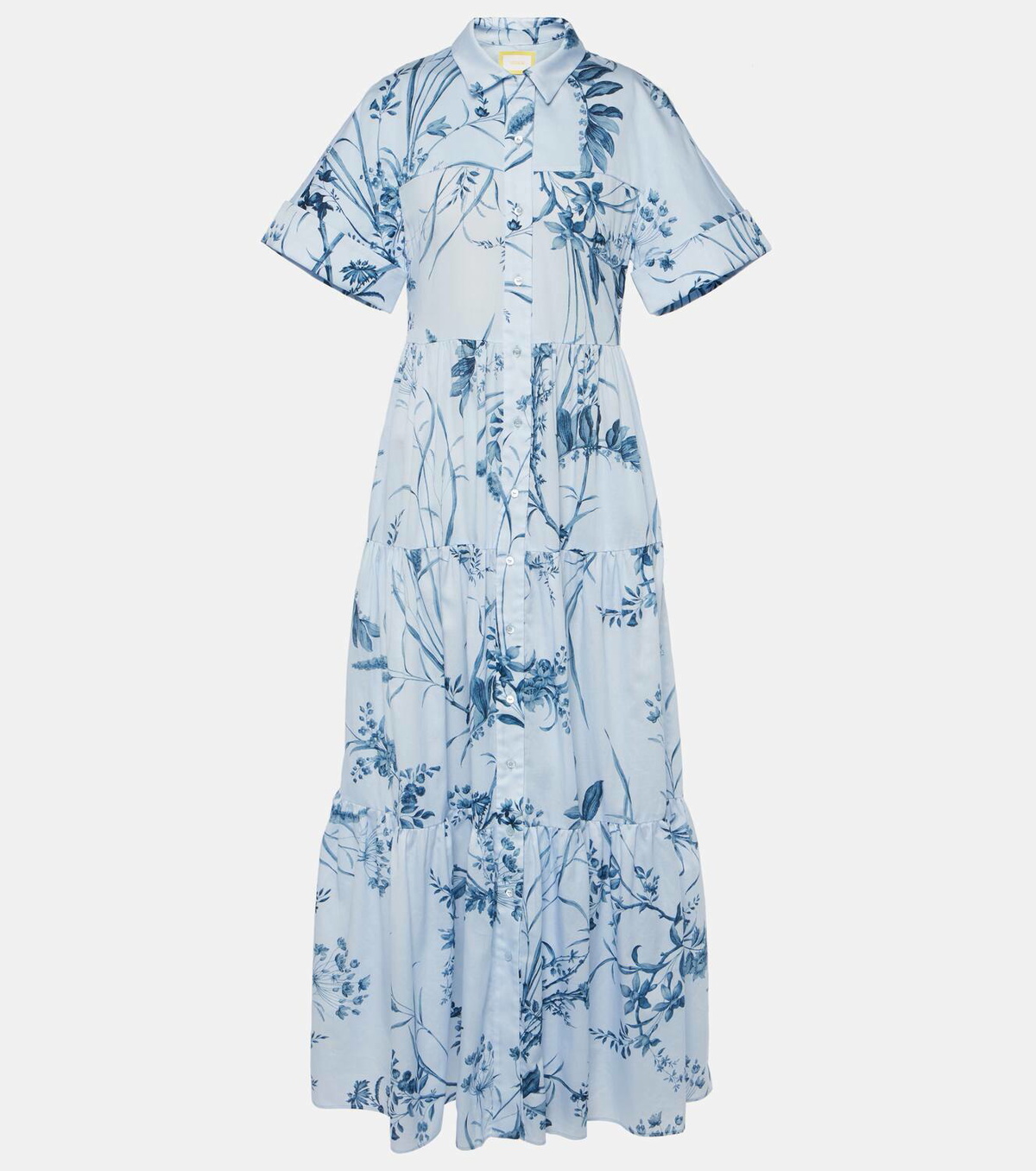 Erdem Printed cotton poplin maxi dress Erdem