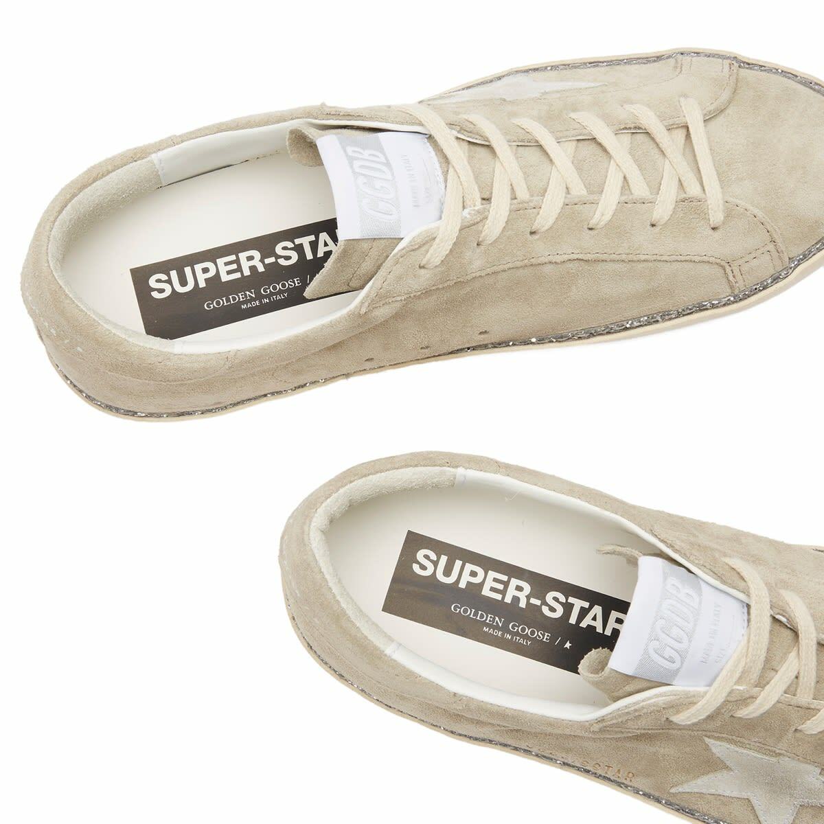 Golden Goose Women's Super Star in Ice/Silver Golden Goose Deluxe Brand
