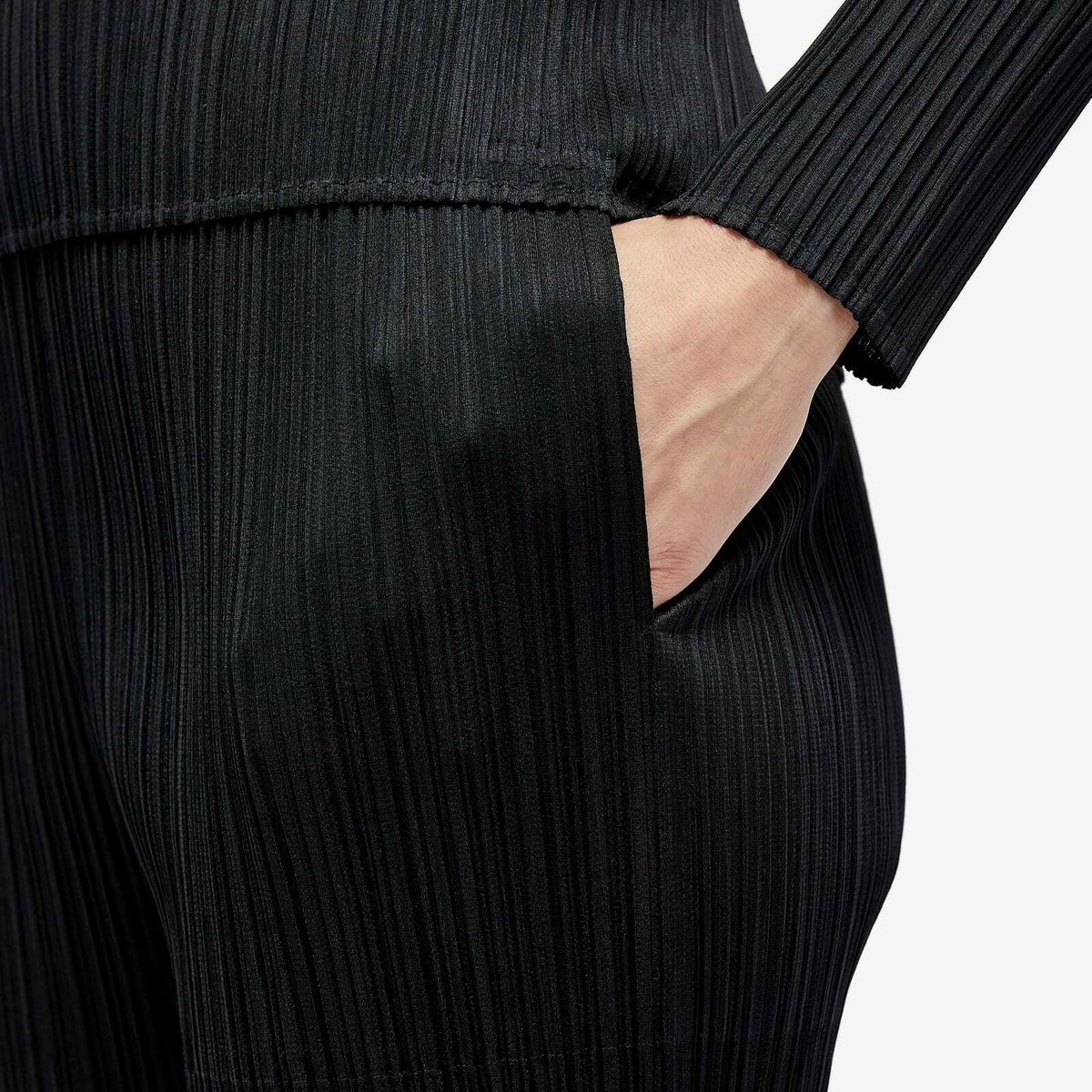 Pleats Please Issey Miyake Women's Basics Pleats Straight Trousers in ...