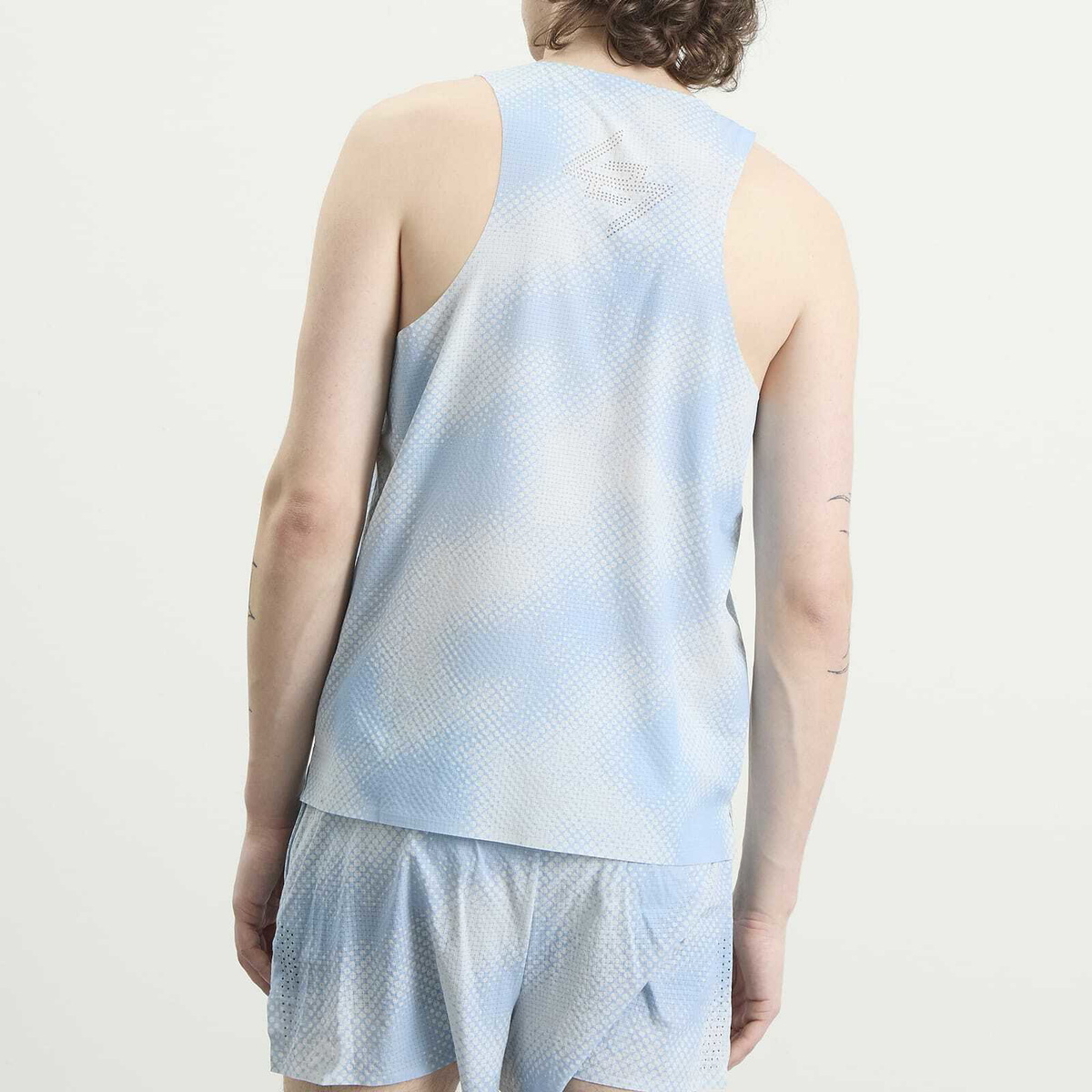 Represent 247 Men's Ultra Singlet in Glacier Fade Out Represent