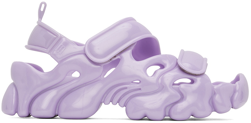 Collina Strada Purple Melissa Edition Puff Sandals Collina Strada