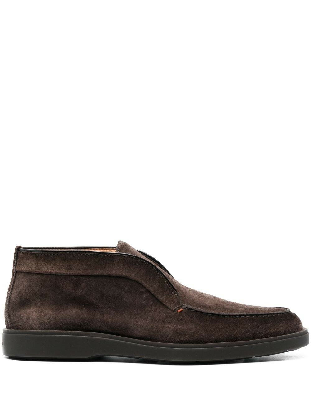 SANTONI - Suede Shoes Santoni