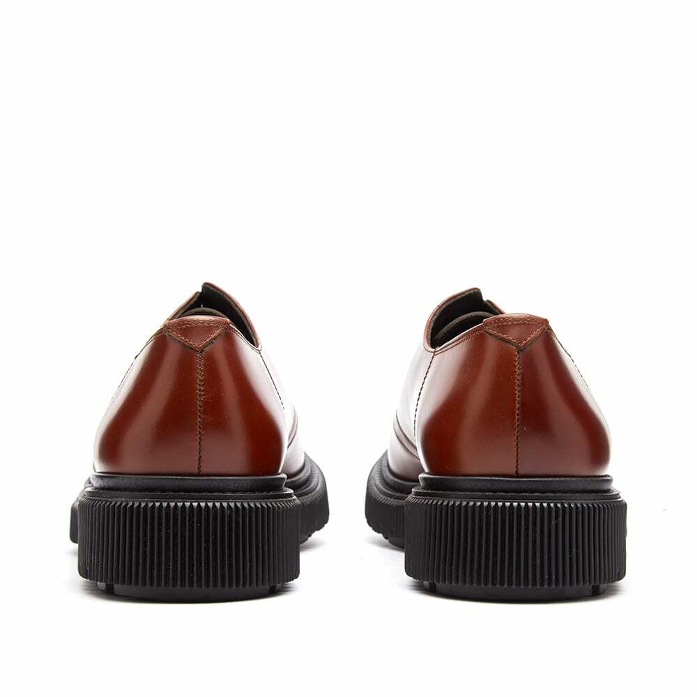 Adieu Men's Type 132 Commando Sole Derby Shoe in Rust Adieu
