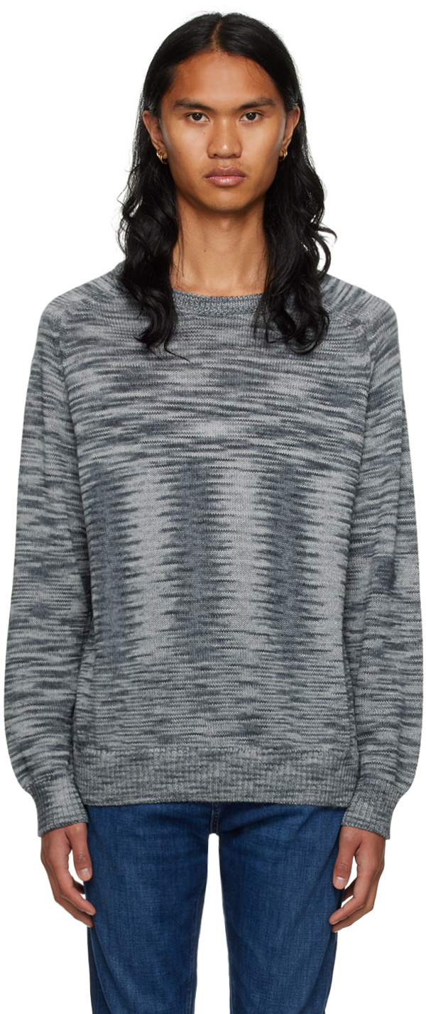 Corridor Gray Space Dye Crewneck Corridor