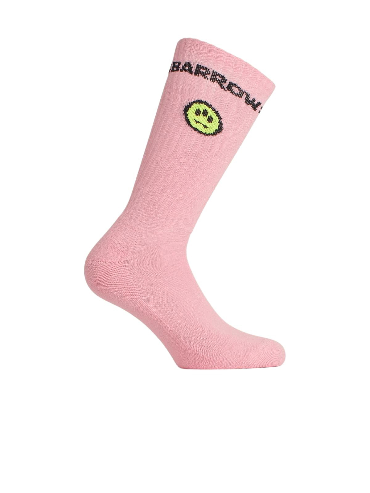 Barrow Pink Cotton Blend Socks Barrow