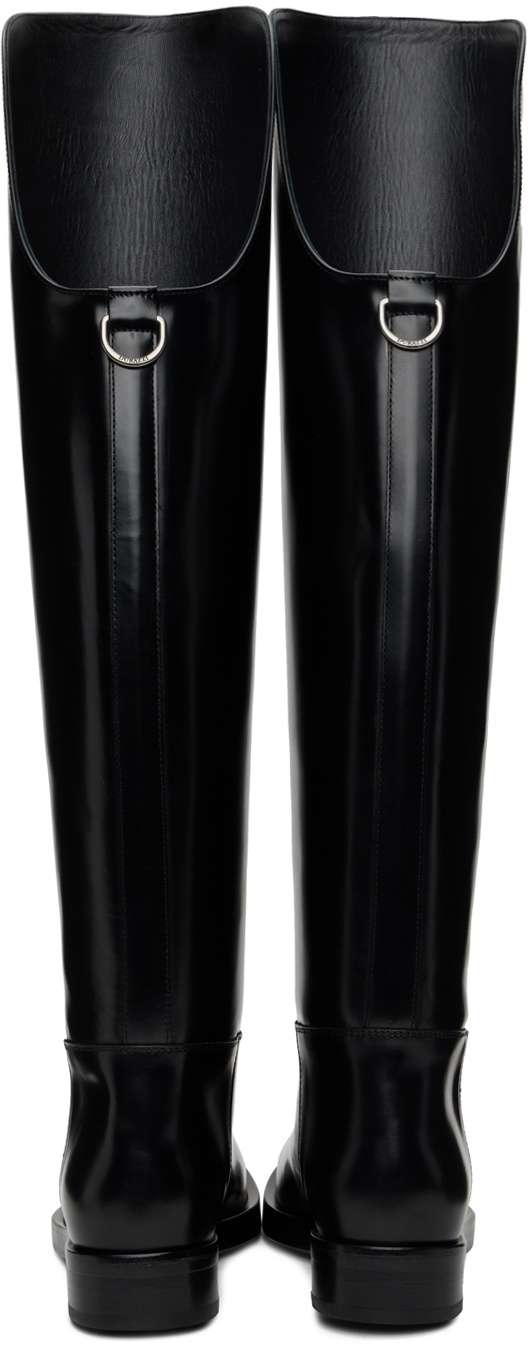 DURAZZI MILANO Black D-Ring Boots Durazzi Milano
