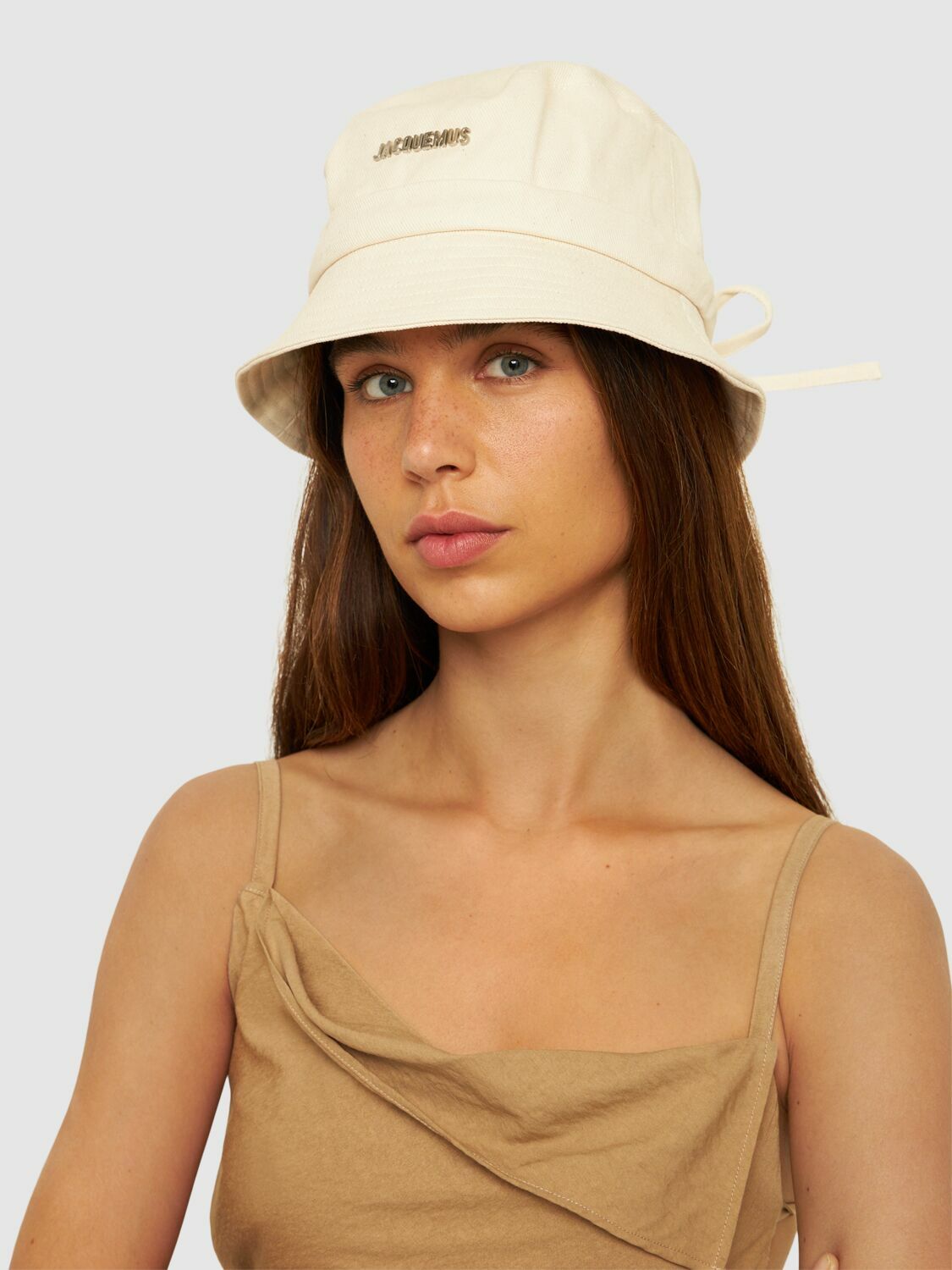 JACQUEMUS - Le Bob Gadjo Cotton Logo Bucket Hat Jacquemus