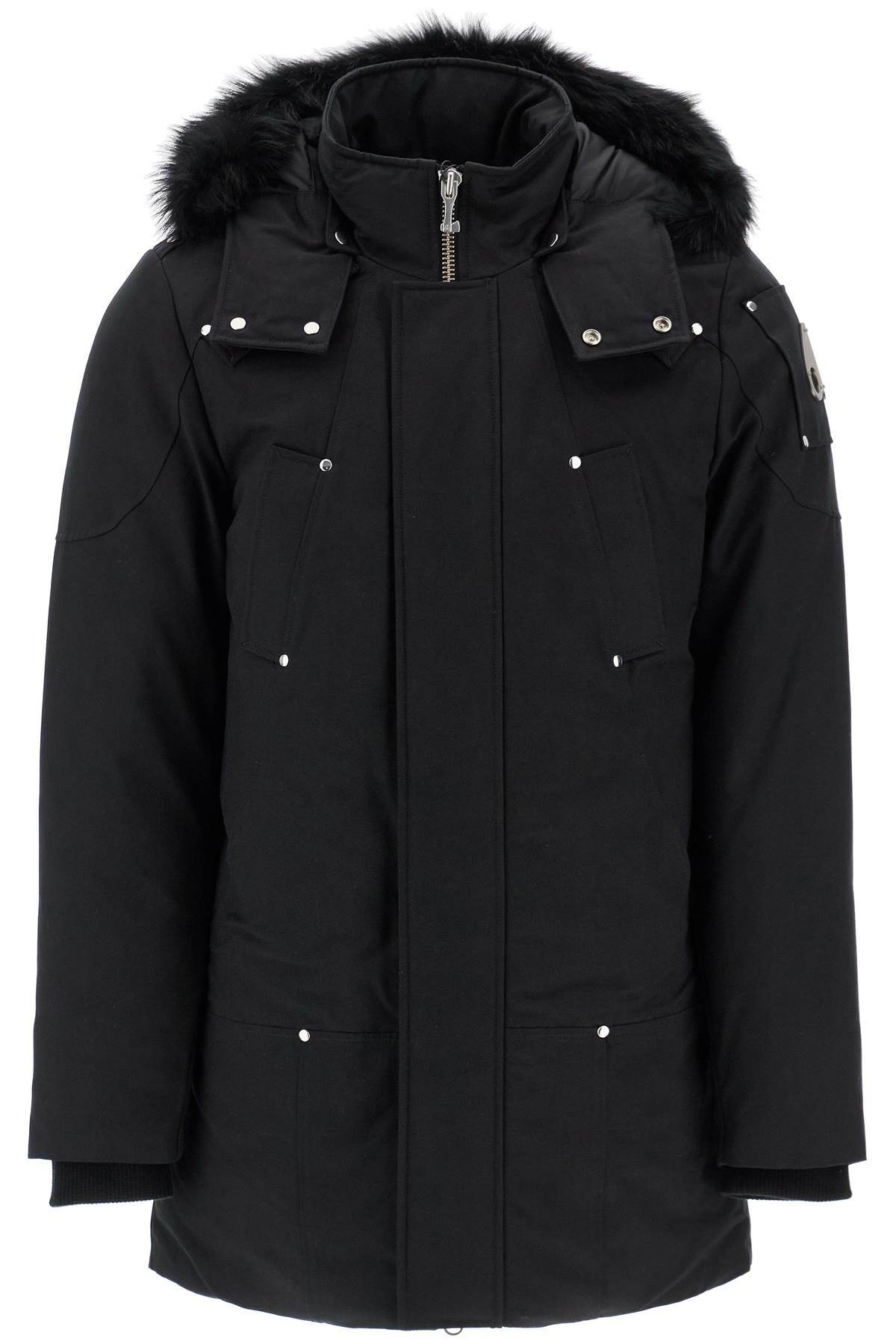 MOOSE KNUCKLES original stirling hooded down parka Black Moose Knuckles