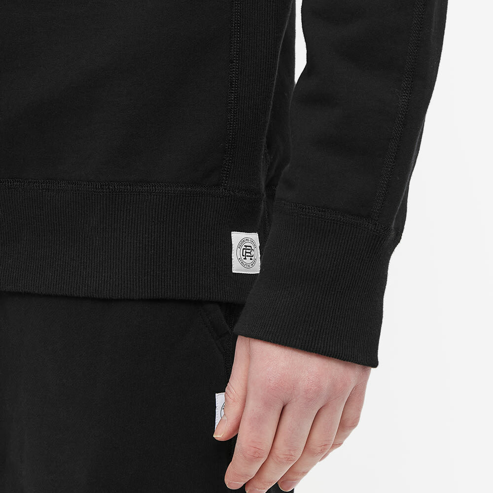 Reigning Champ Men's Crew Sweat in Black Reigning Champ