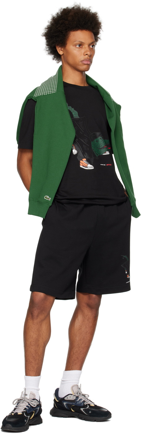 Lacoste Black Netflix Edition Shorts Lacoste