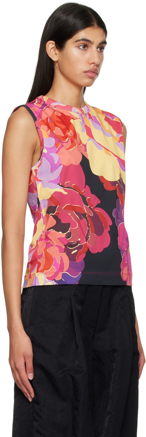 Dries Van Noten Pink Printed T-Shirt Dries Van Noten