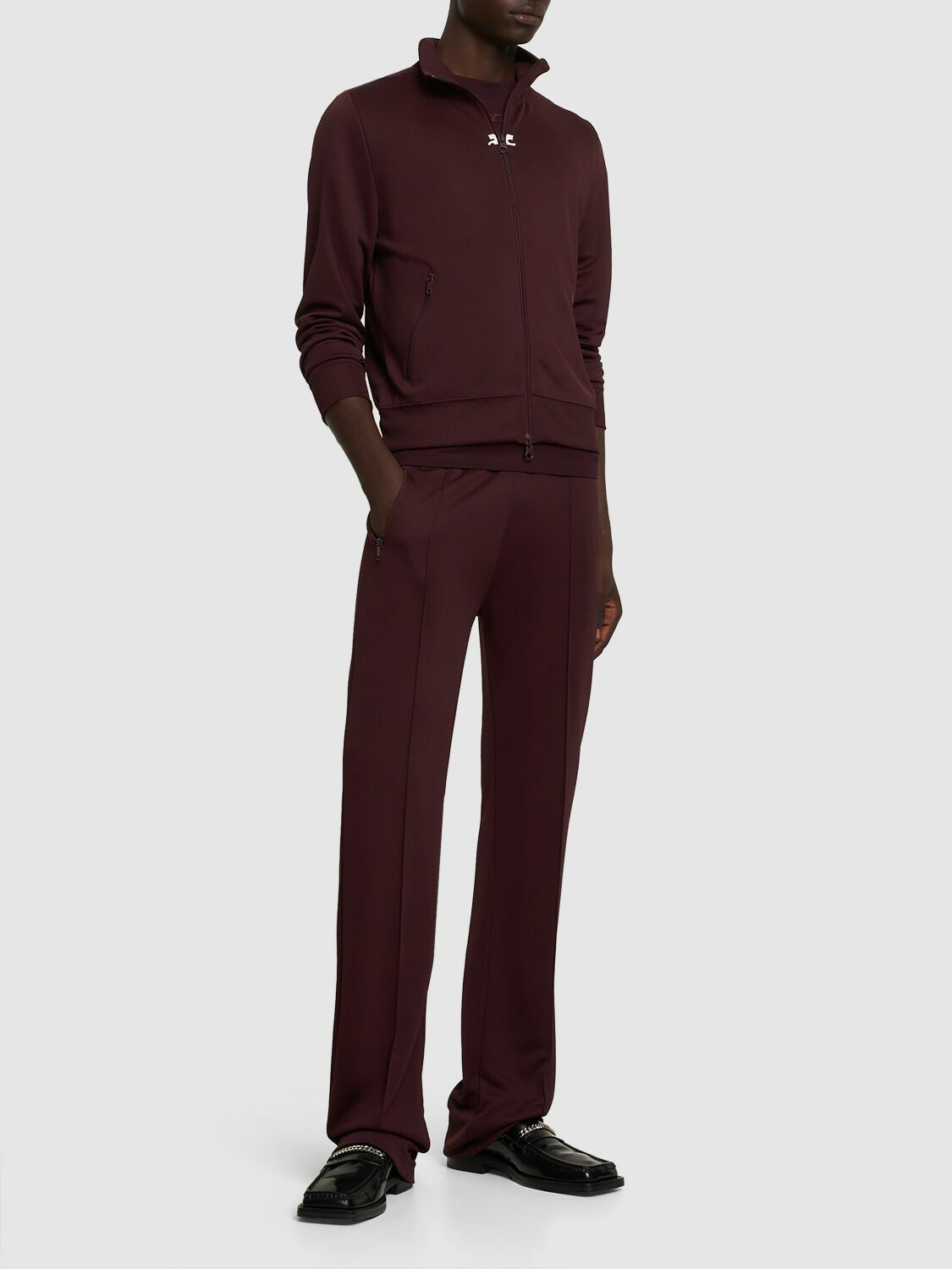 COURREGES - Interlock Tech Track Jacket Courreges