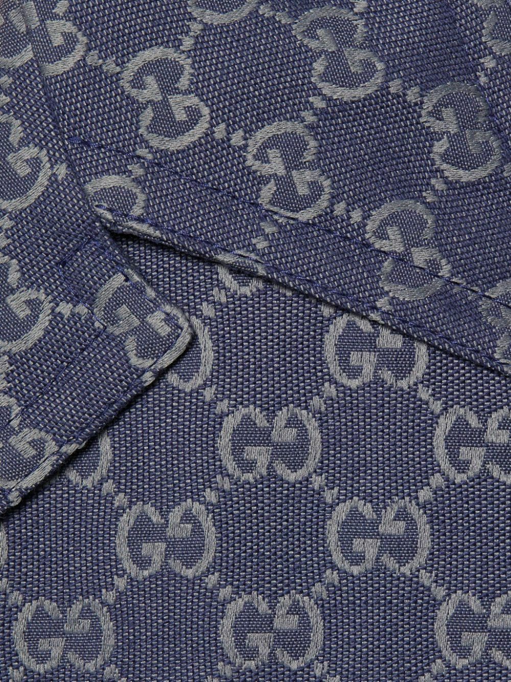 GUCCI - Gg Supreme Caban Coat Gucci