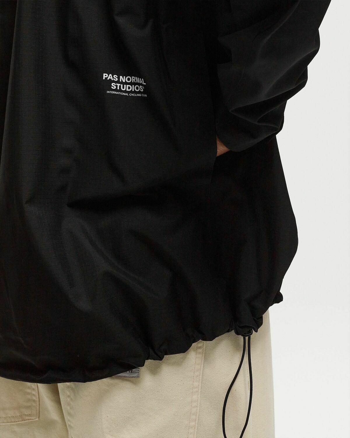 Pas Normal Studios Off Race Shell Jacket Black Shell Jackets Pas Normal ...